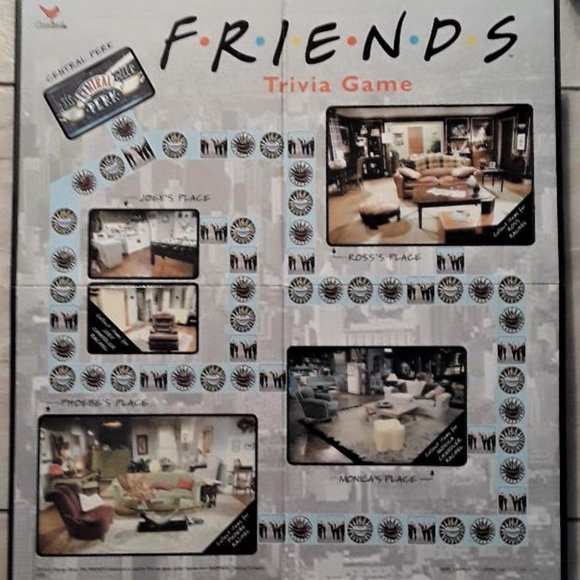 Games | Friends Tv Show Trivia Board Game Red Tin | Poshmark